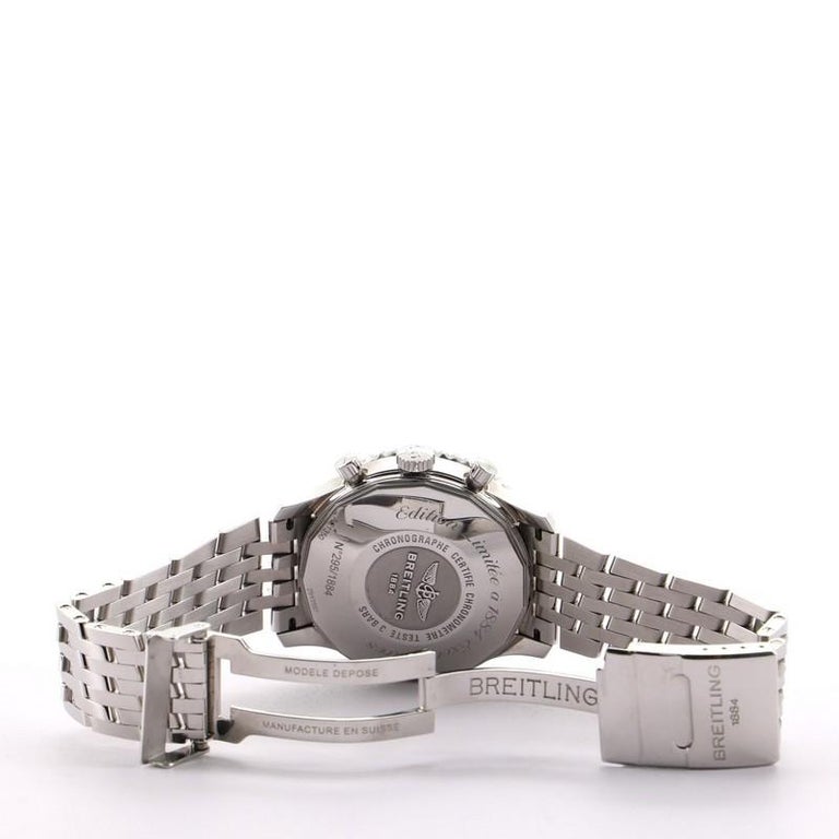 Breitling Navitimer 1884 Chronograph Automatic Watch Stainless Steel 46 ...