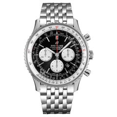 Breitling Navitimer Rattrapante Chronograph Men's Watch AB0310 For Sale ...