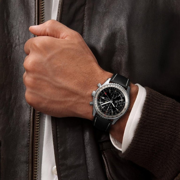 Breitling Navitimer Chronograph GMT 46 at 1stDibs