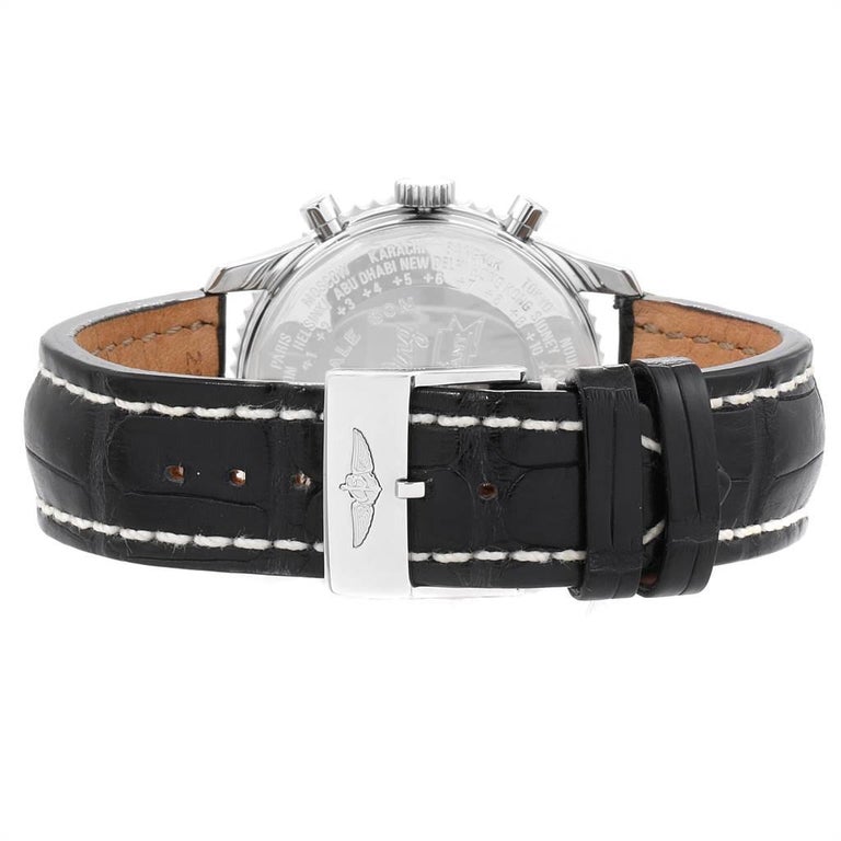 Breitling Navitimer Montbrillant Eclipse Moonphase Men's Watch A43030 ...