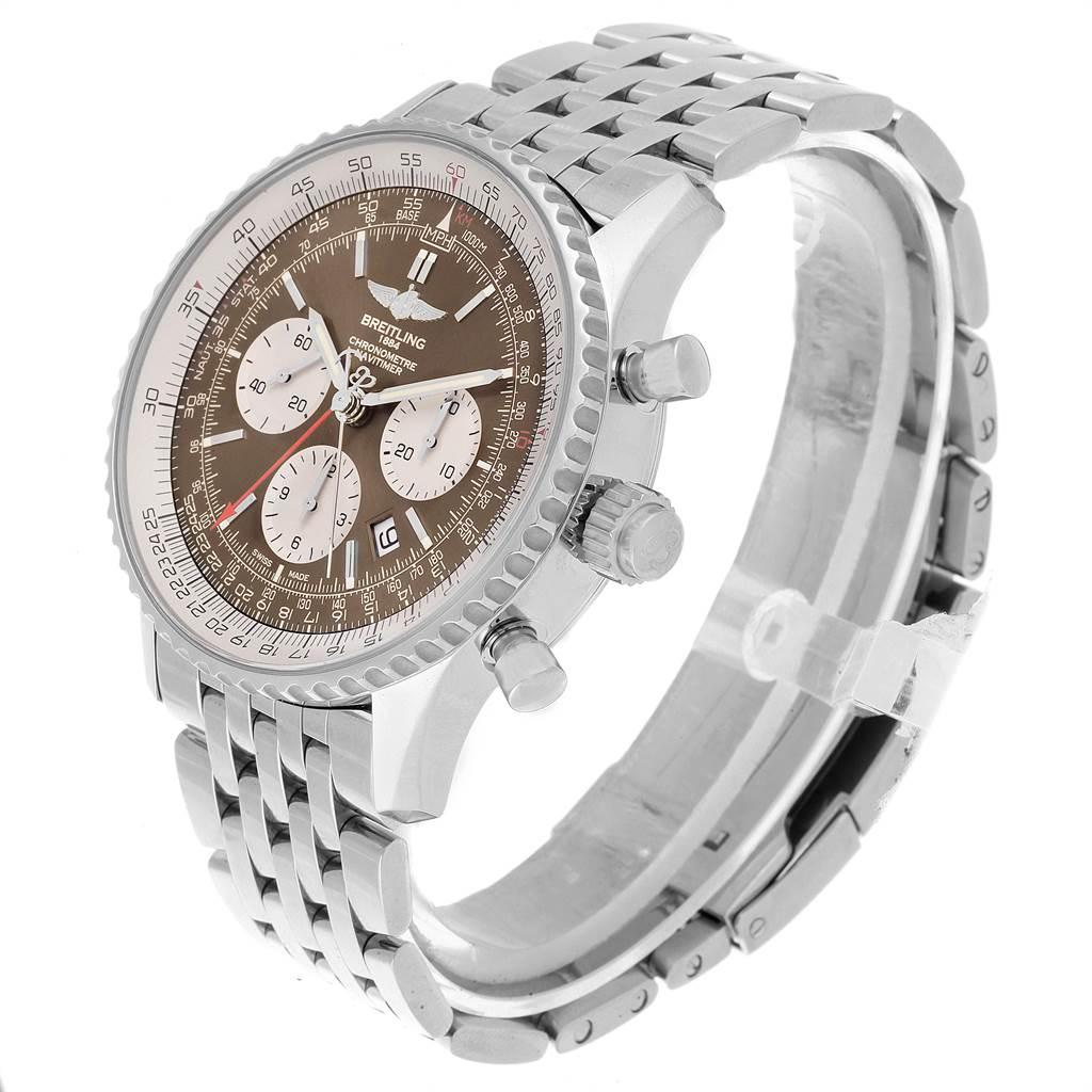Breitling Navitimer Rattrapante Chronograph Men's Watch AB0310 For Sale ...