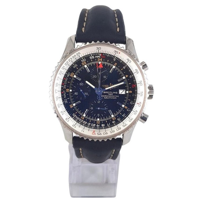 Breitling Navitimer World 'Chronographe' For Sale at 1stDibs