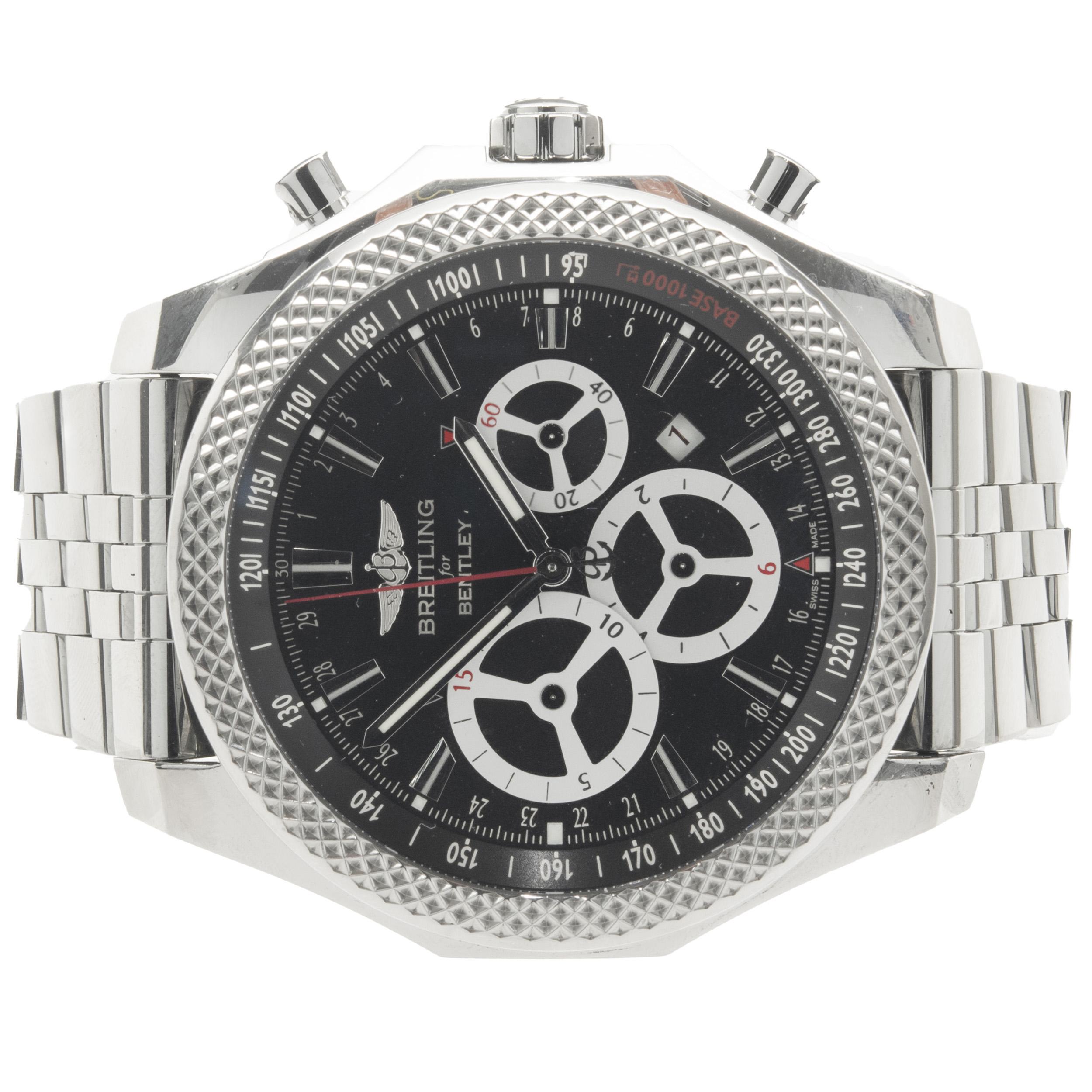 Breitling Stainless Steel Bentley Barnato Racing at 1stDibs | breitling ...