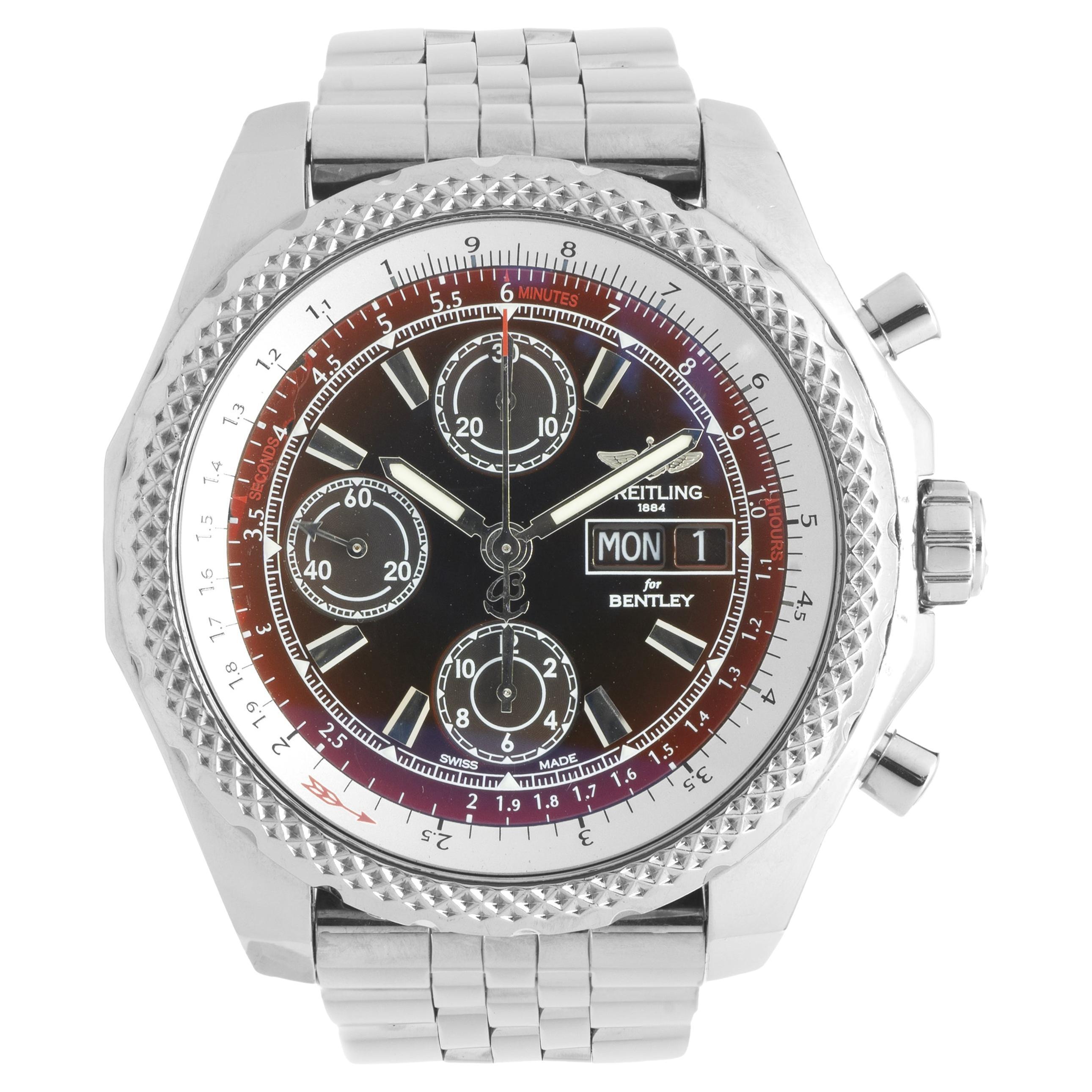 Breitling Bentley Mark VI Complications Watch Platinum Bezel P1936212 ...
