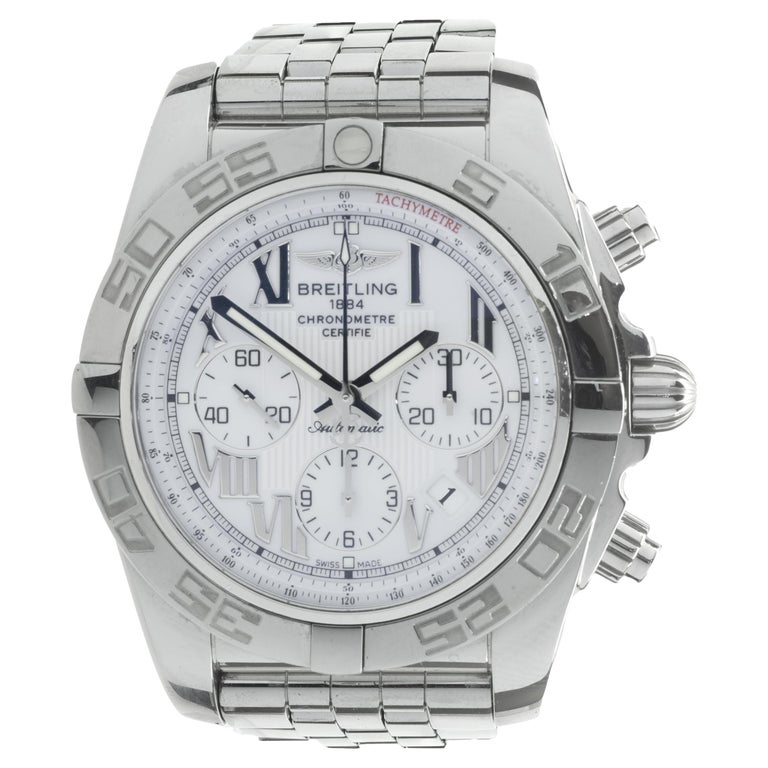 Breitling Stainless Steel Chronomat 44 For Sale at 1stDibs
