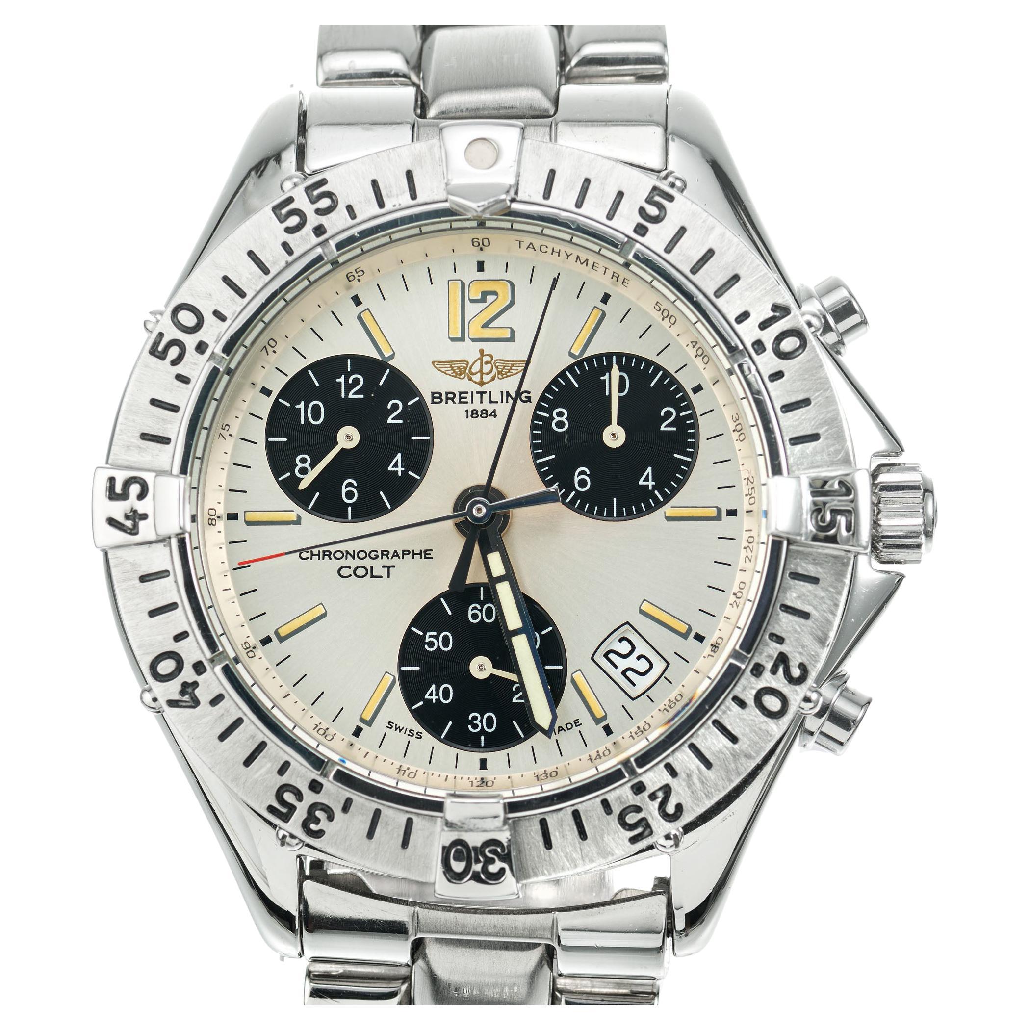 Breitling, Stainless Steel NAVIMETER, Chronograph For Sale at 1stDibs