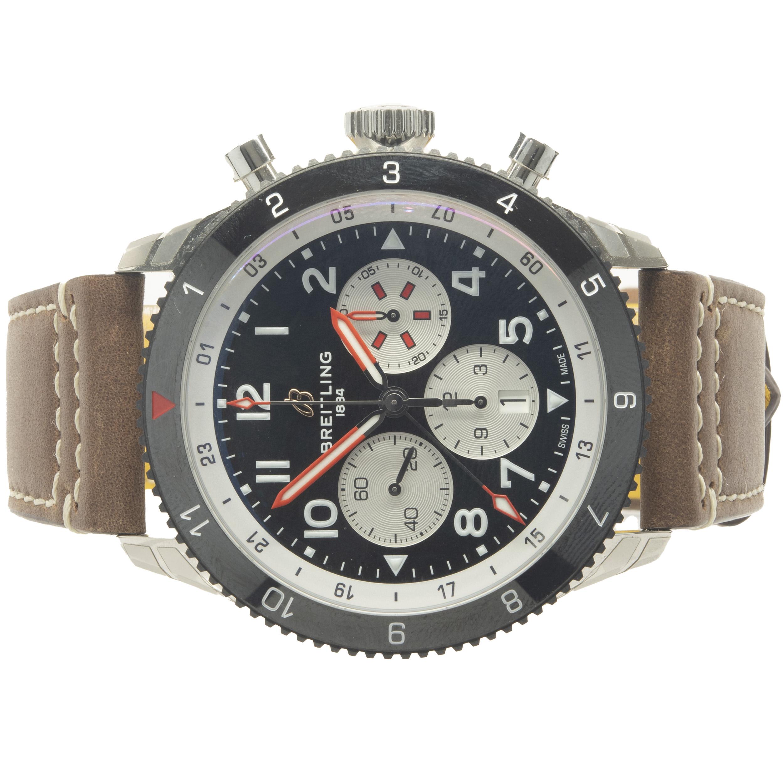 Breitling Stainless Steel Super Avi Chronograph GMT 46 “Mosquito” For ...