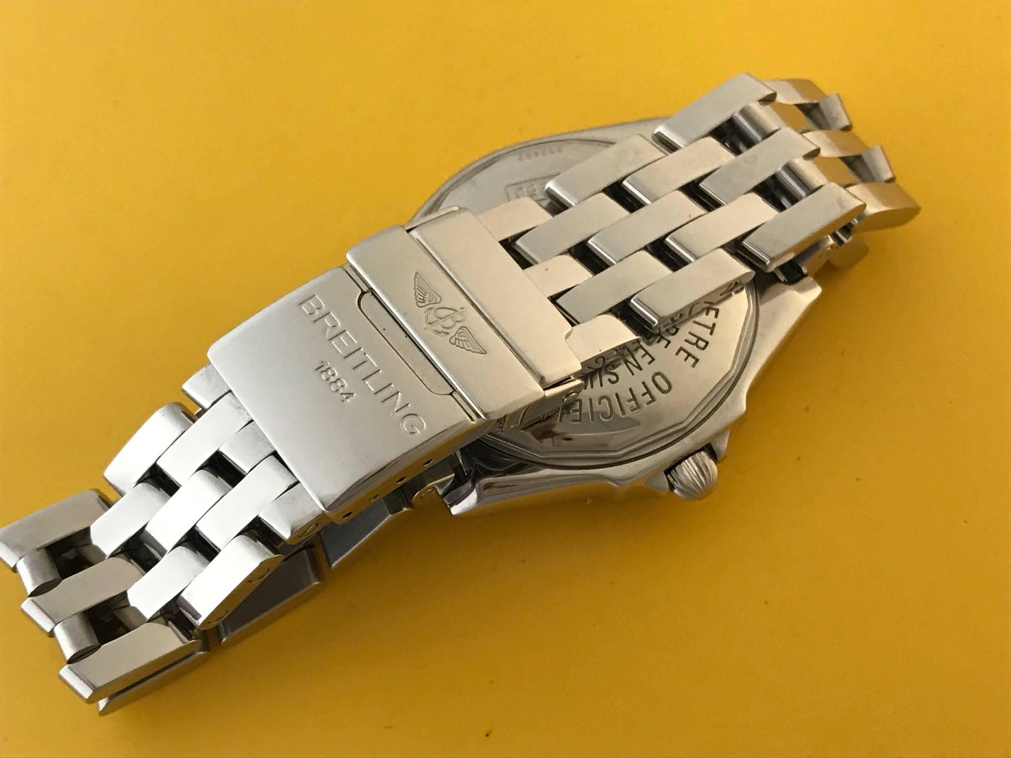 Breitling Stainless Steel Wind Rider Wings Automatic Wristwatch at ...