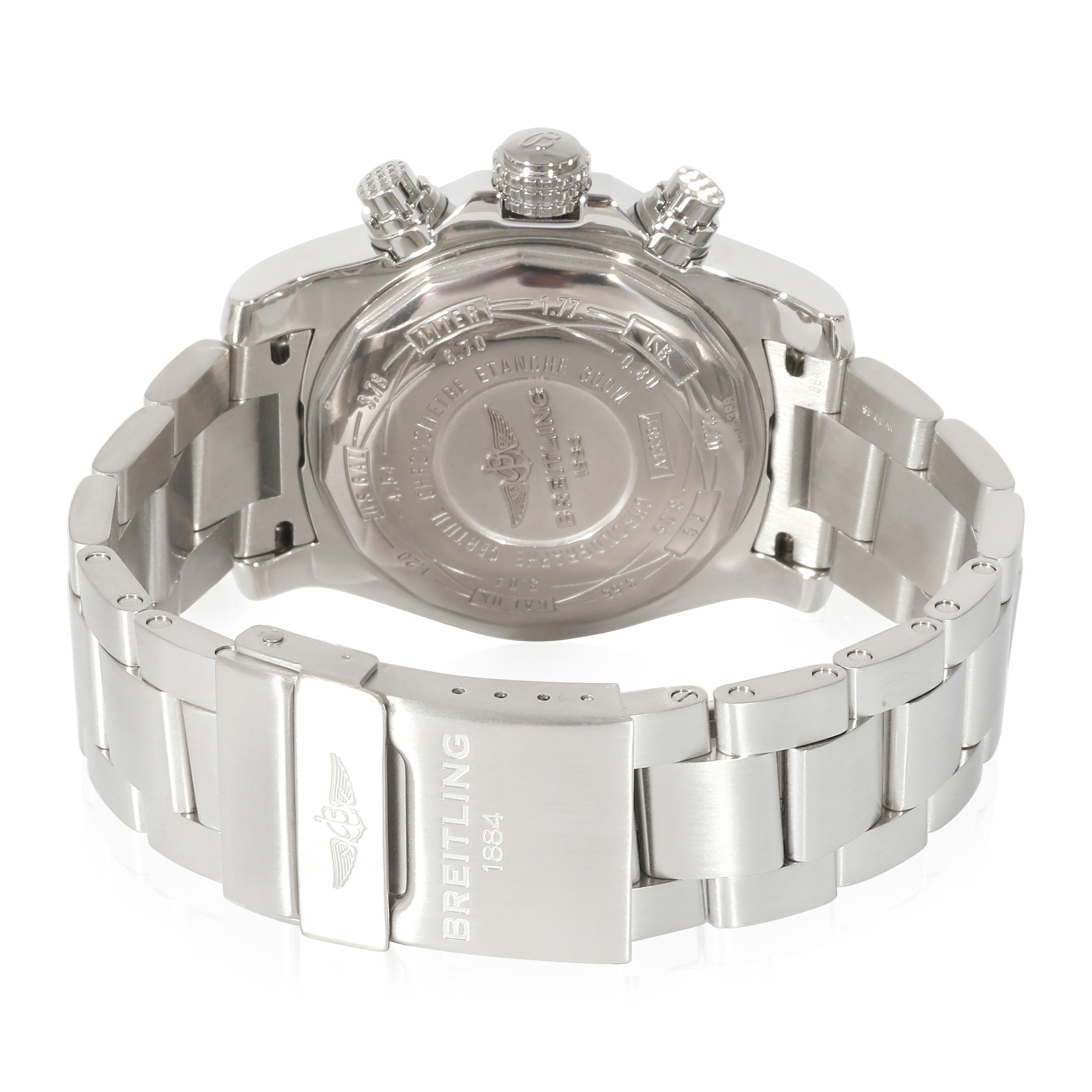 Breitling Super Avenger II A13381 Men's Watch in Stainless Steel For ...