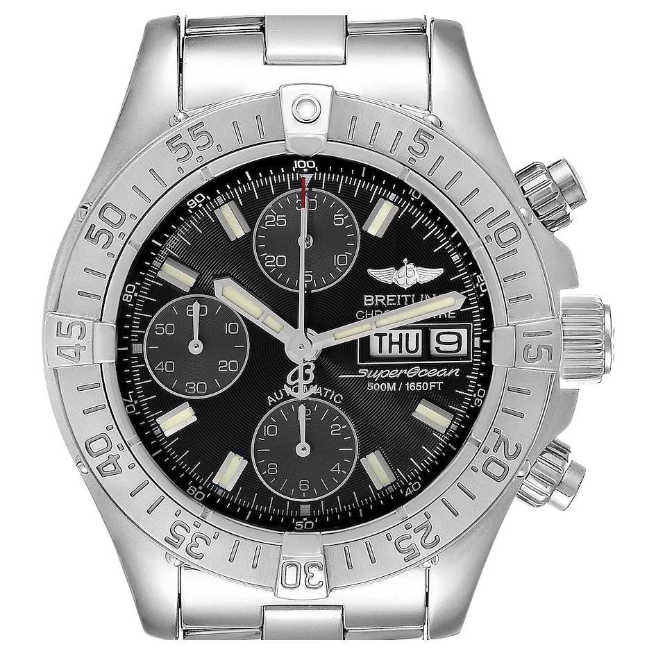 Certified Breitling Superocean A13340 with Band and White Dial at ...