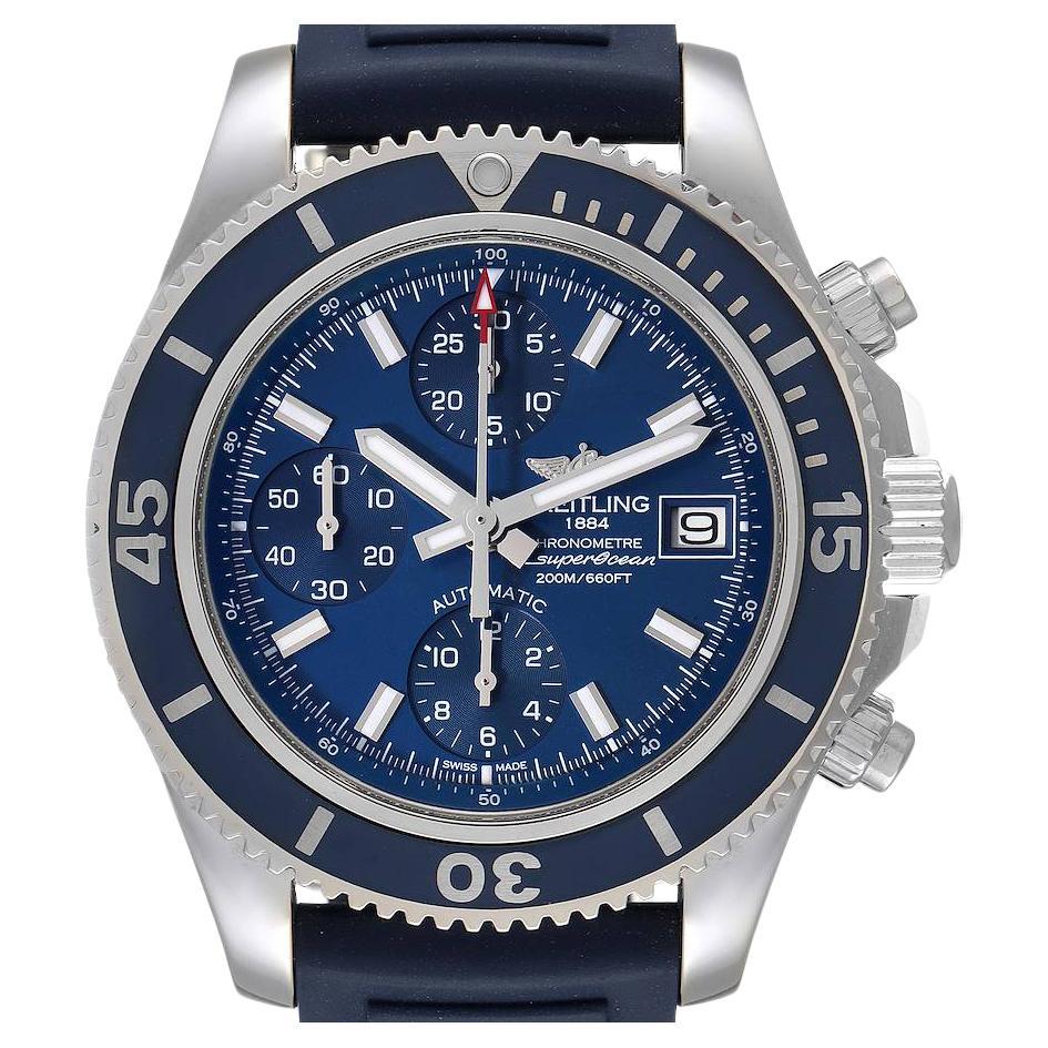 Breitling Bentley Motors Blue Dial Chronograph Watch A25362 Box For ...