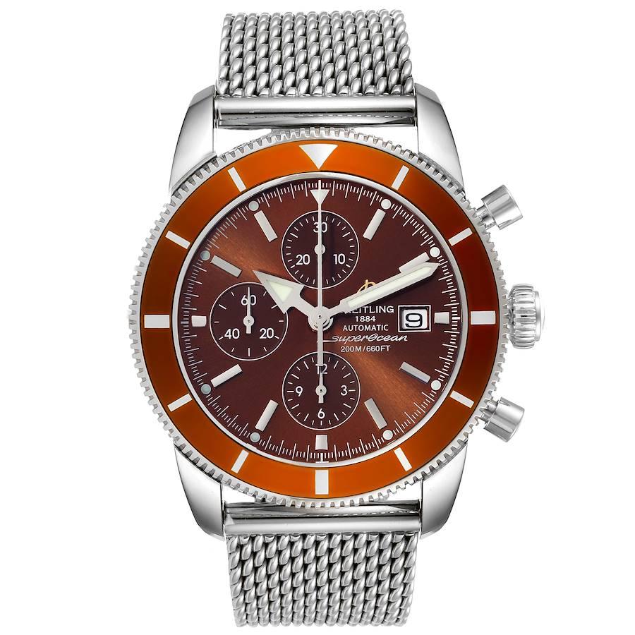 Breitling Superocean Heritage 46 Bronze Dial Mens Watch A13320 Box ...
