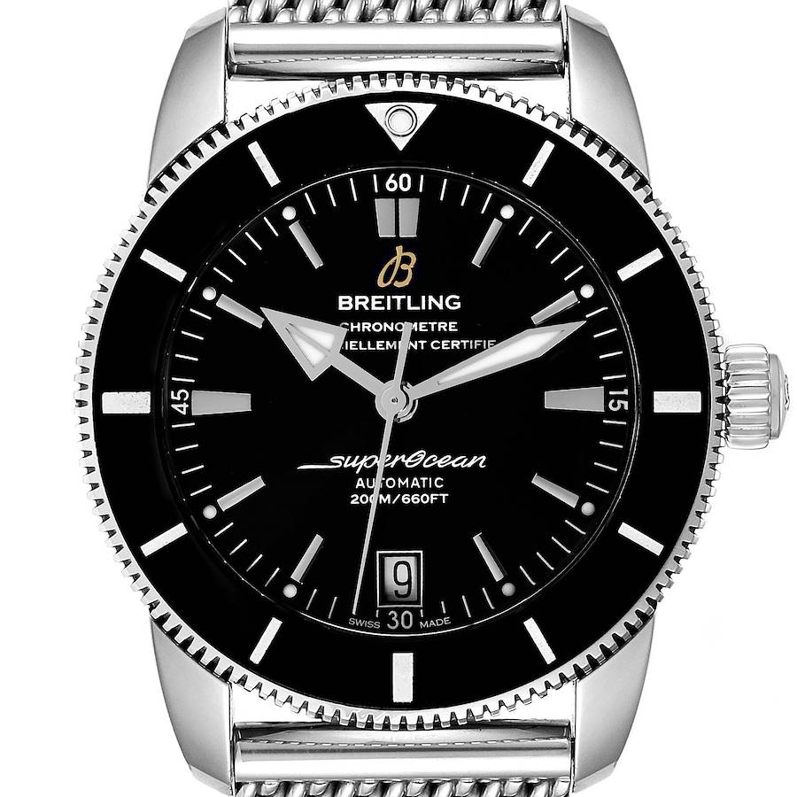 Breitling Aeromarine SuperOcean II Chronograph Watch A13341 Box Papers ...