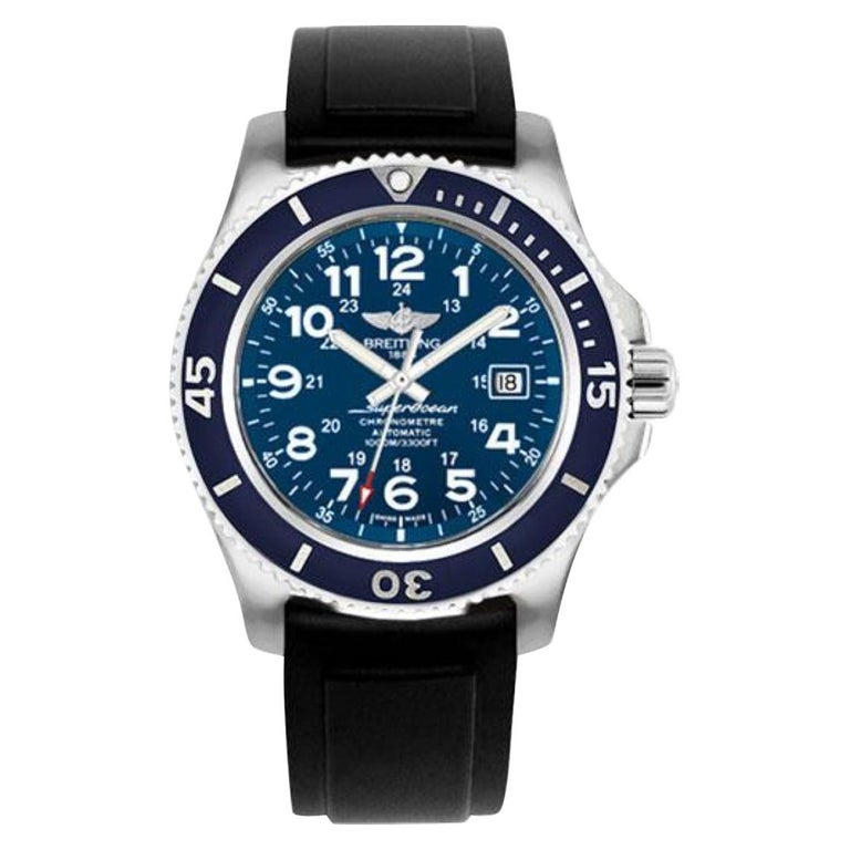 Breitling Superocean II, Diver Pro II Strap, Deployant Men's Watches ...
