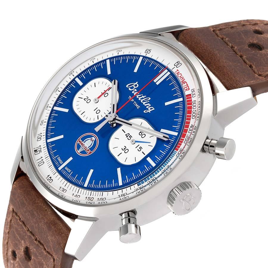 Breitling Top Time Shelby Cobra Chronograph Steel Mens Watch A41315 ...