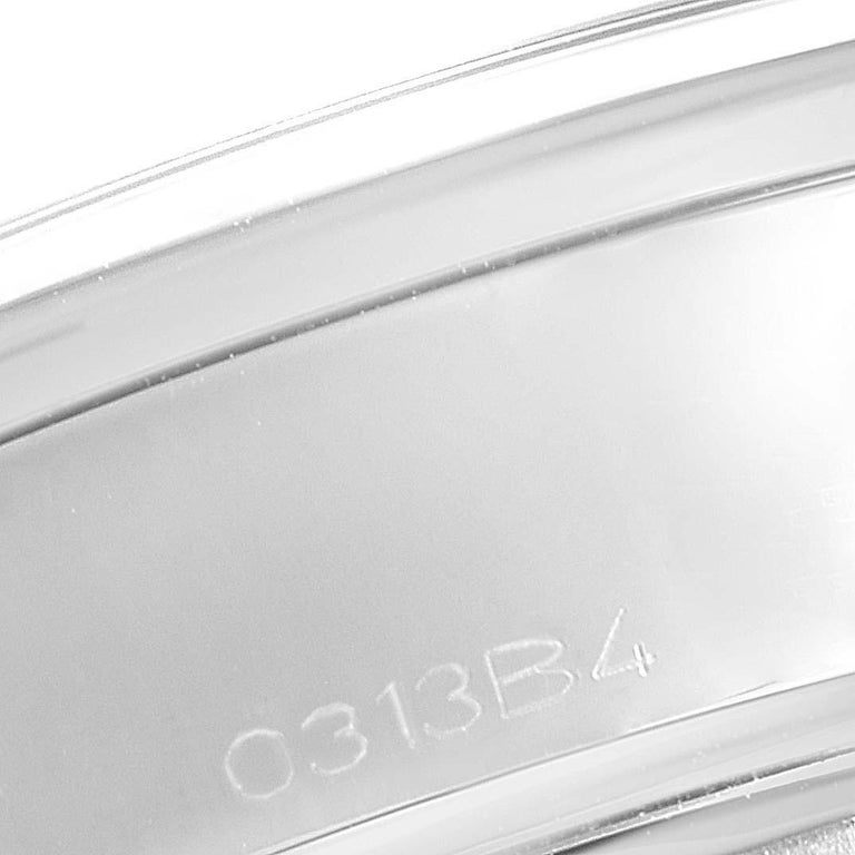 Breitling Transocean Silver Dial Steel Men's Watch AB0451 Box Papers ...