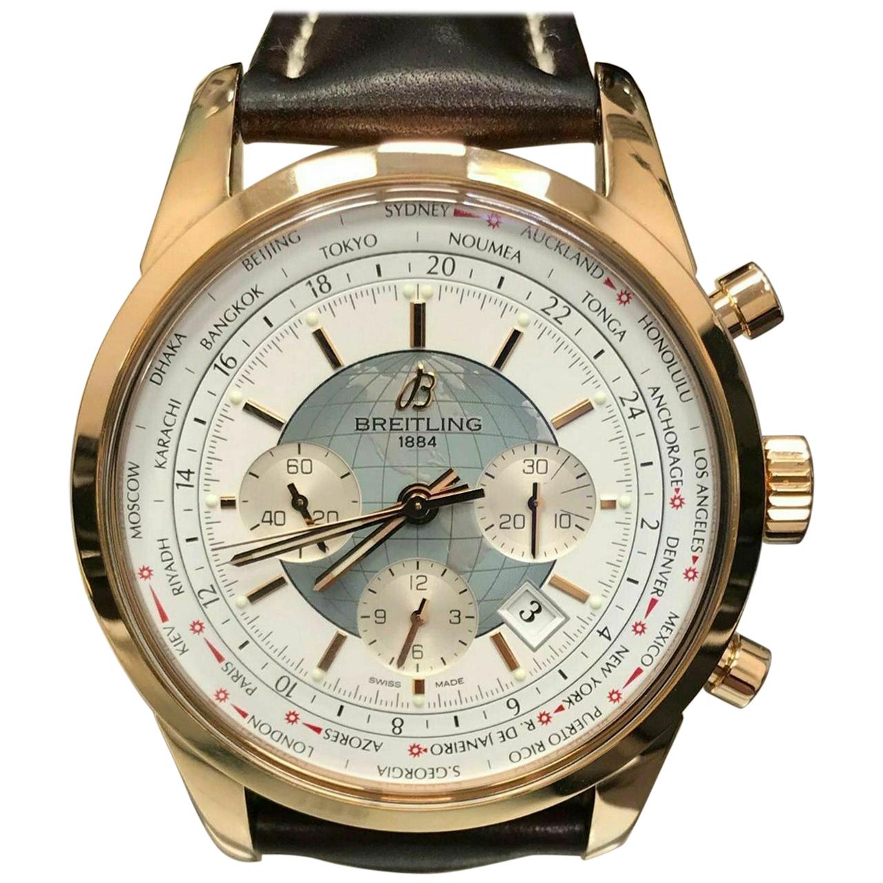 Breitling Transocean Chronograph Limited Edition AB015412/G784 For Sale ...