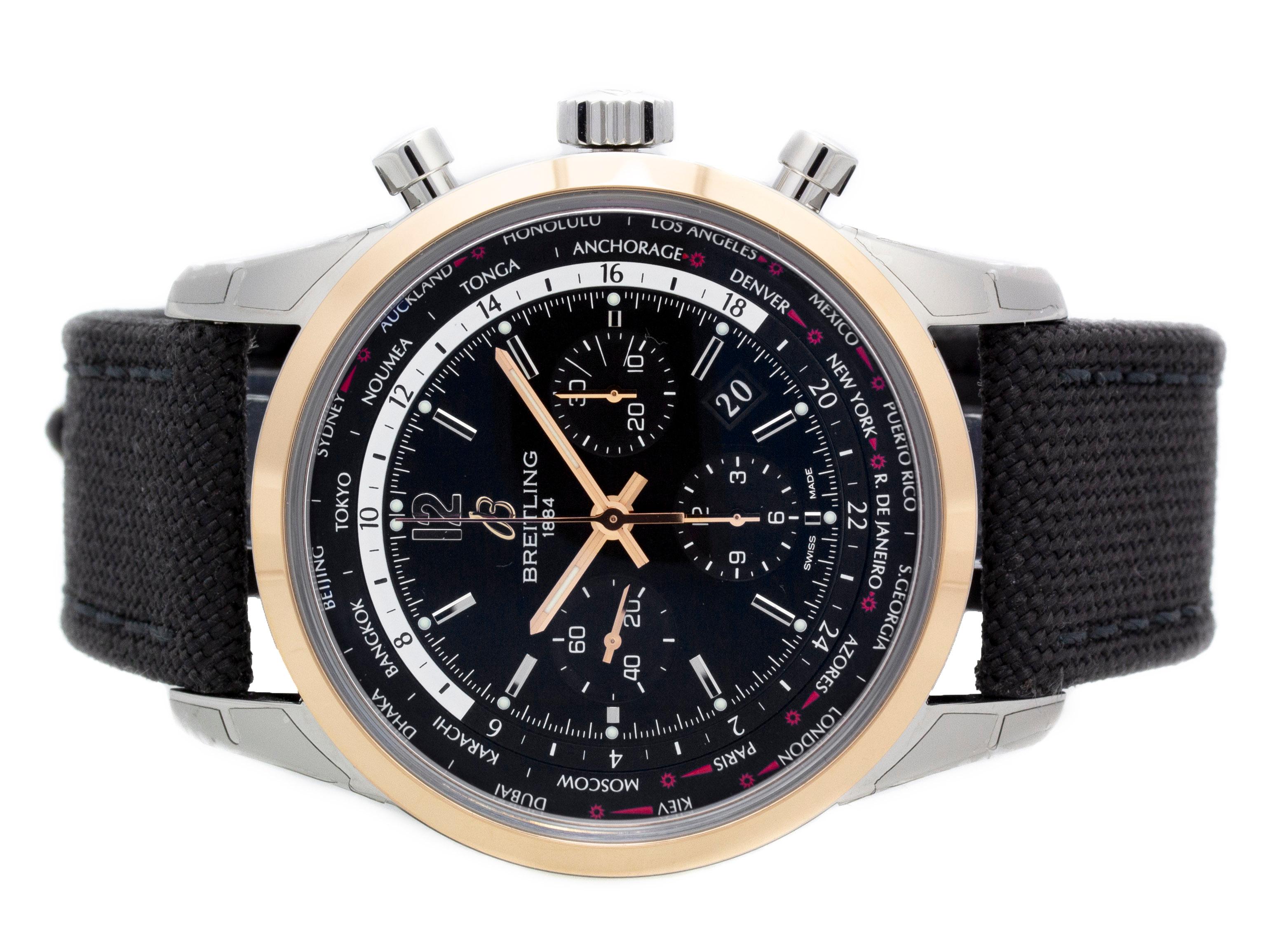Breitling Transocean Unitime Pilot UB0510U4/BC26 For Sale at 1stDibs ...