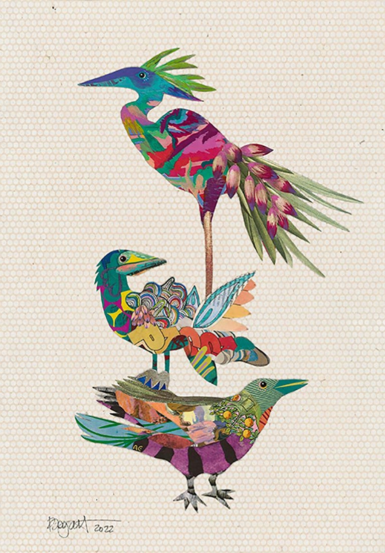 Brenda Bogart - Jack, Janet and Chrissy: Bird Totem 5 For Sale at 1stDibs