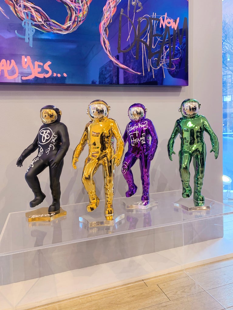 Brendan Murphy - Boonji Spaceman (Gold) For Sale at 1stDibs