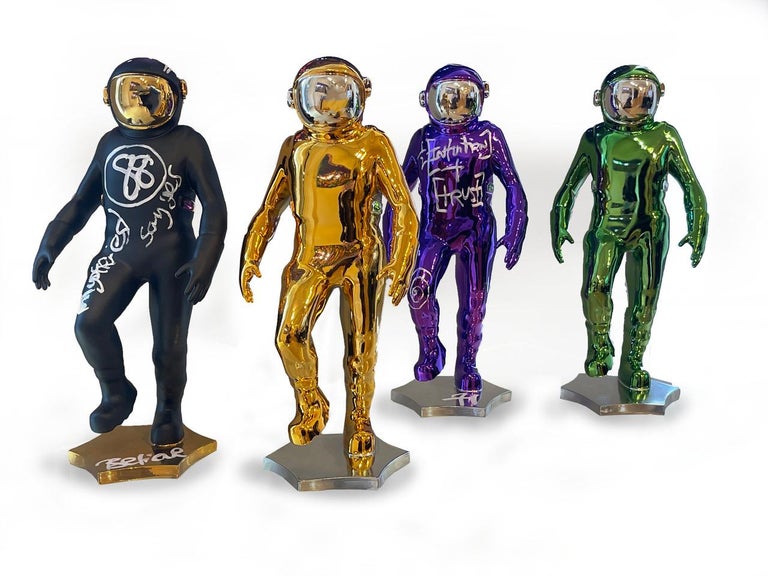 Brendan Murphy - Boonji Spaceman (Gold) For Sale at 1stDibs