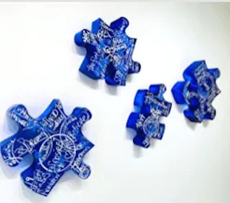 Brendan Murphy - Life is a Jigsaw (Dark Blue) For Sale at 1stDibs