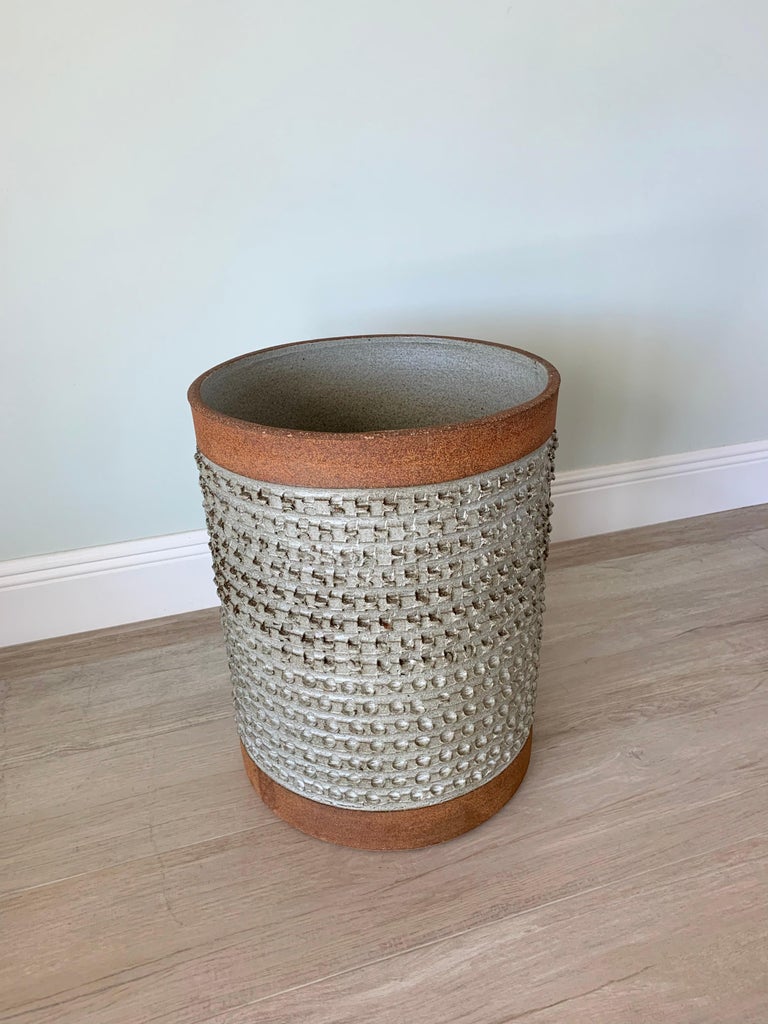 Brent Bennett Monumental Architectural Pottery Planter, California ...