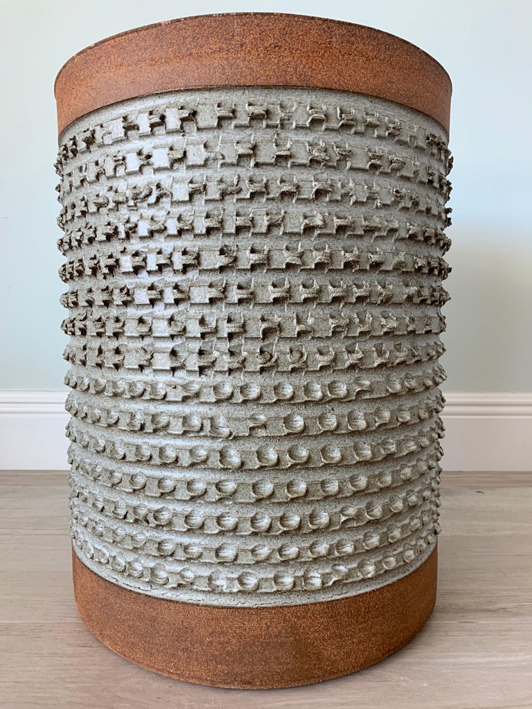 Brent Bennett Monumental Architectural Pottery Planter, California ...