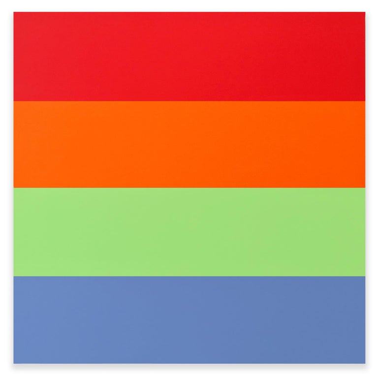 Brent Hallard - Farm (Abstract Painting) For Sale at 1stDibs