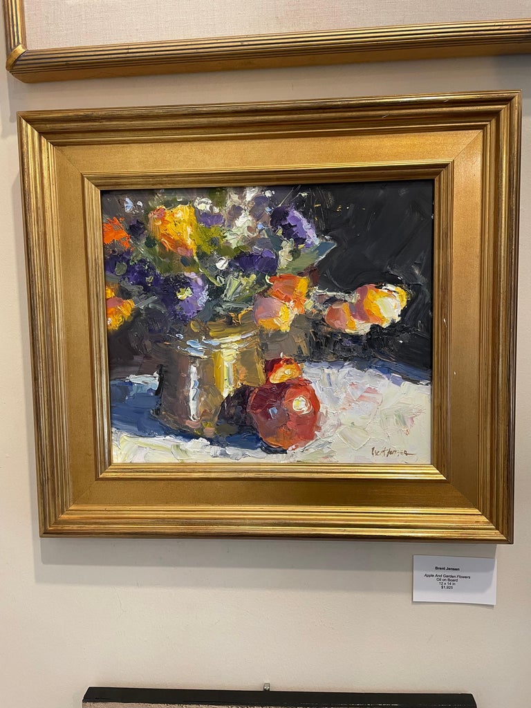 Brent Jensen - Apple and Garden Flowers For Sale at 1stDibs
