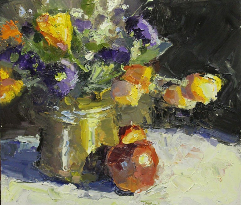 Brent Jensen - Apple and Garden Flowers For Sale at 1stDibs
