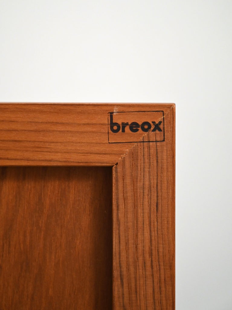 Breox Stamped Teak Sideboard For Sale at 1stDibs