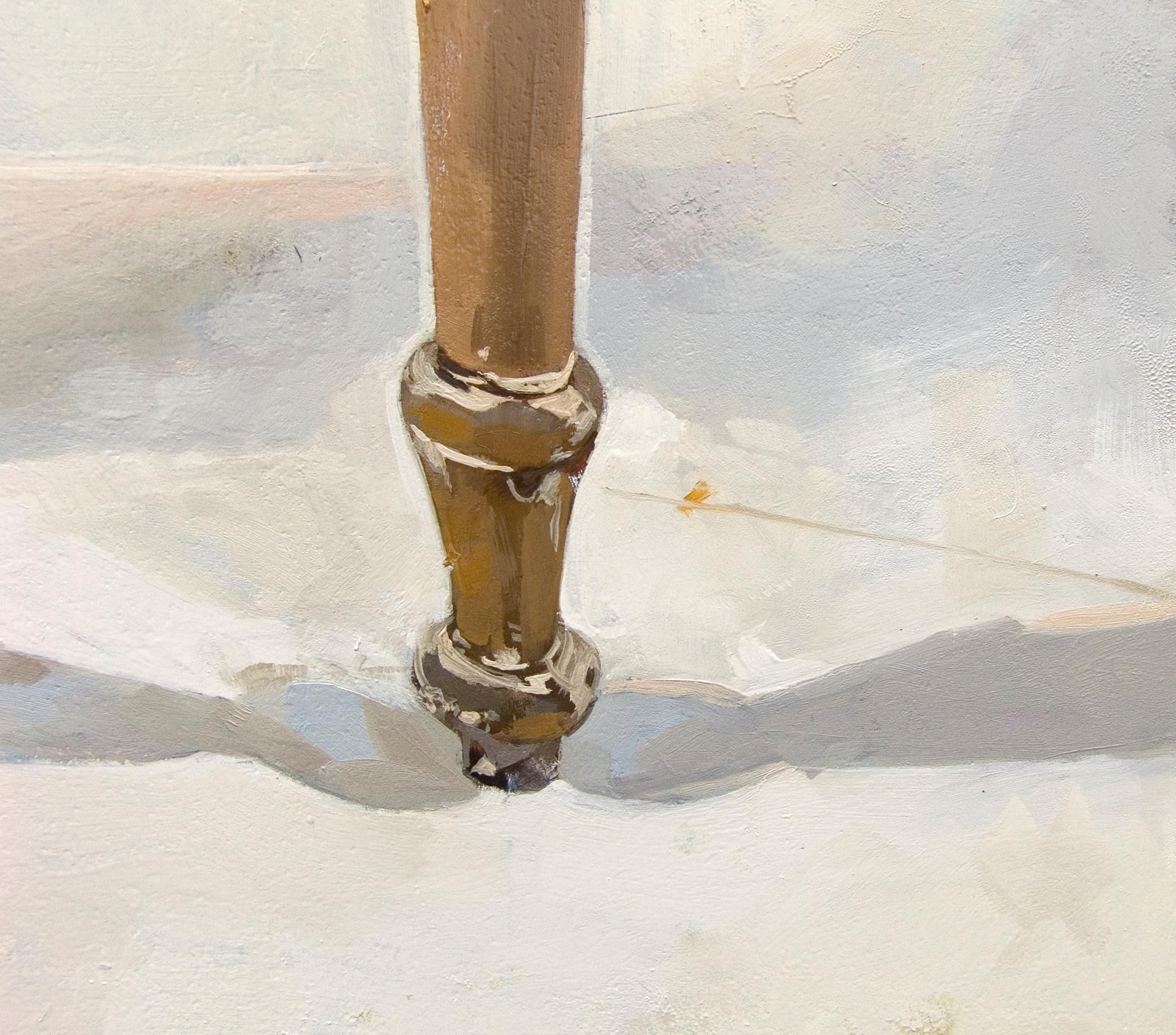 Brett Eberhardt - Jeffery's Table, Still Life, Interior, Brown Wooden ...