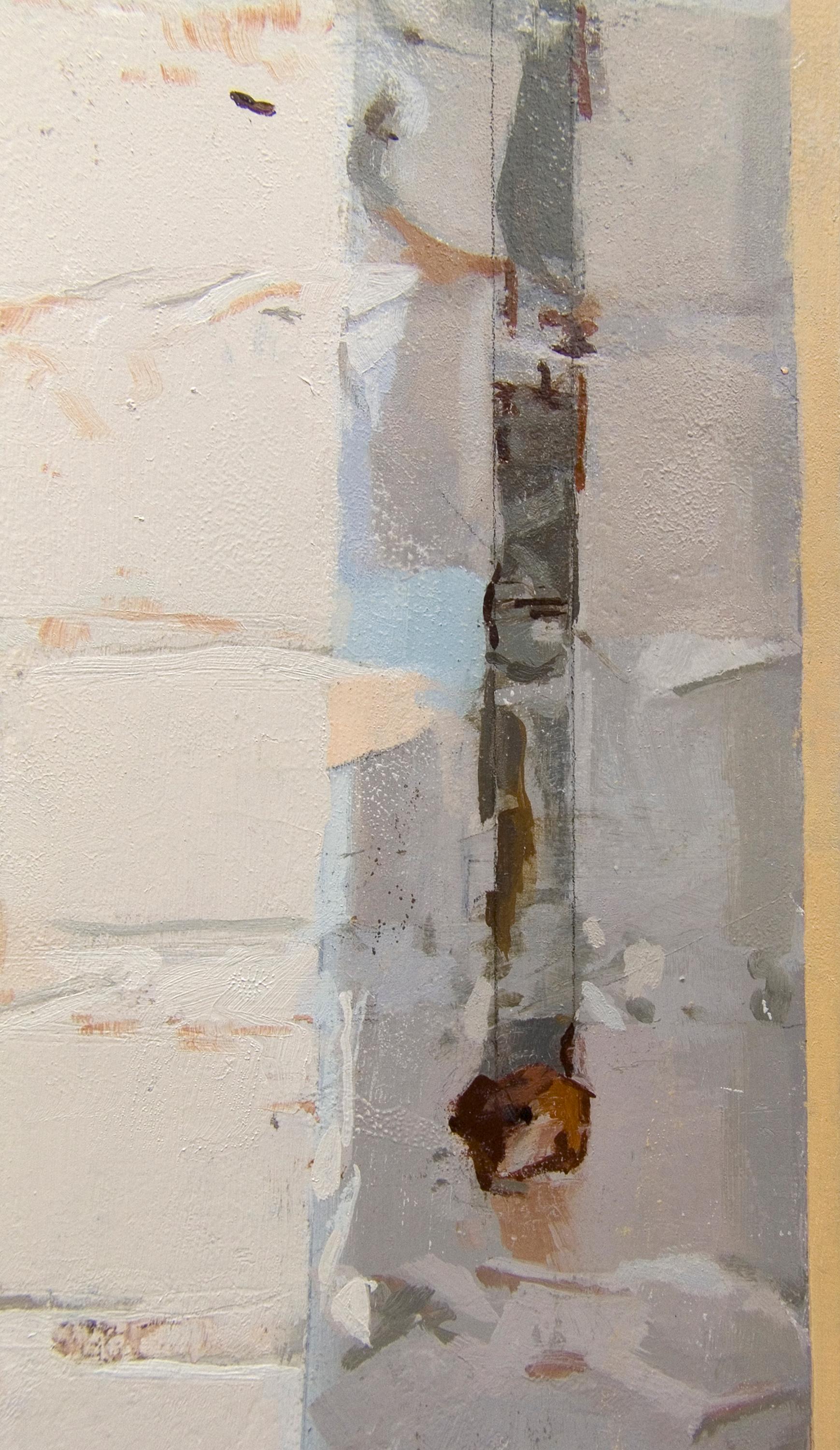 Brett Eberhardt - Jeffery's Table, Still Life, Interior, Brown Wooden ...