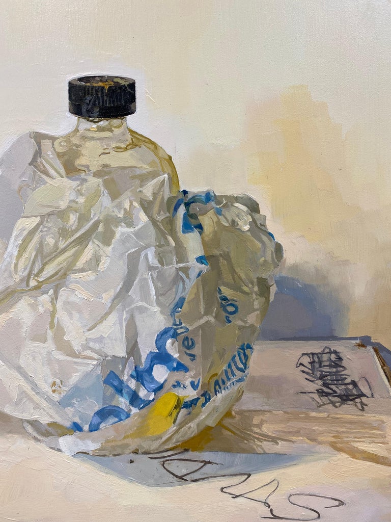 Brett Eberhardt - Leaking Linseed Bottle, Still Life Painting ...