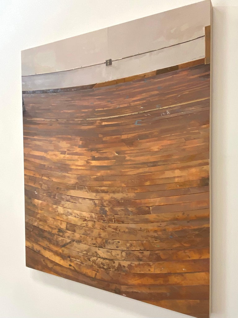 Brett Eberhardt - Studio Floor, Interior Painting, Golden Wood Floor ...