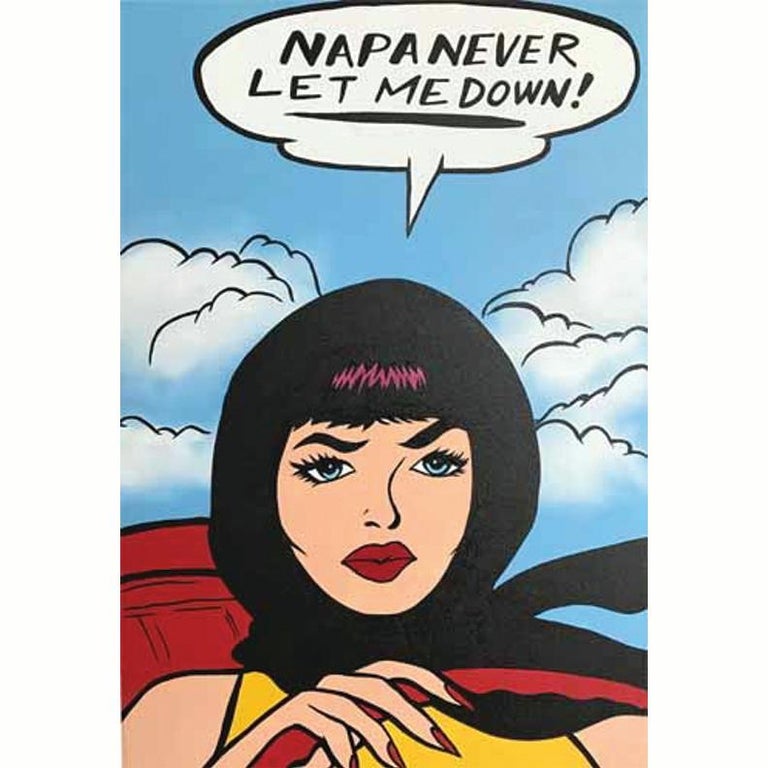 Brett Hammond - Pop Art - Napa Never Let Me Down at 1stDibs