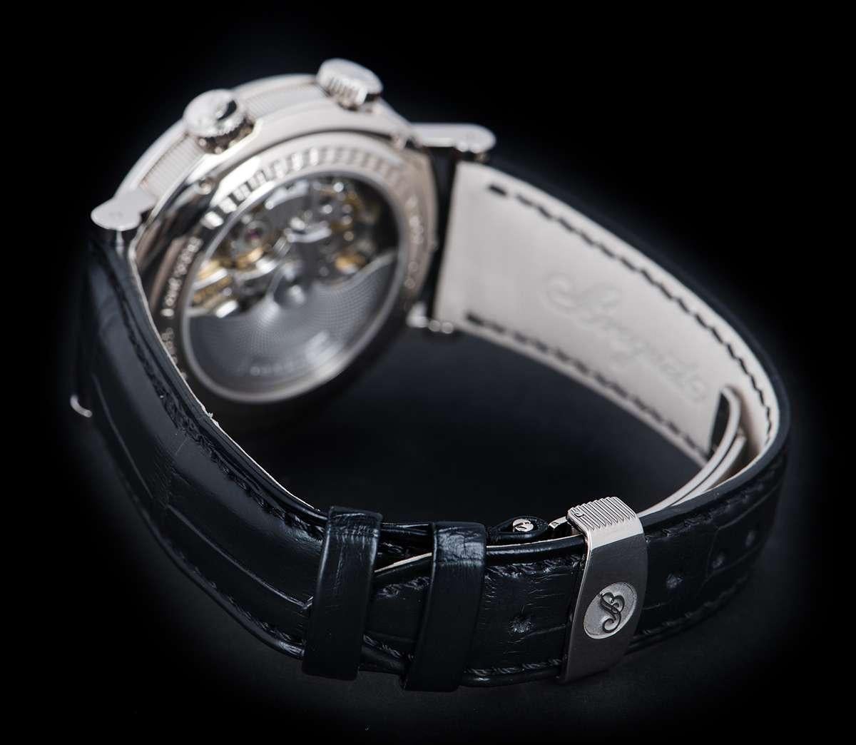 Breuget Alarm Le Reveil Du Tsar White Gold Silver Dial 5707B Automatic ...