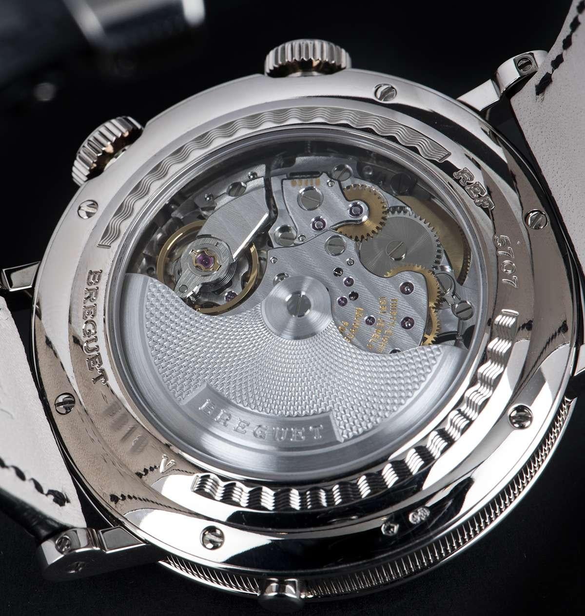 Breuget Alarm Le Reveil Du Tsar White Gold Silver Dial 5707B Automatic ...