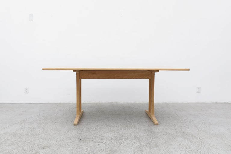 Børge Mogensen C18 Oak Shaker Dining Table for FDB Møbler, 1960s at 1stDibs