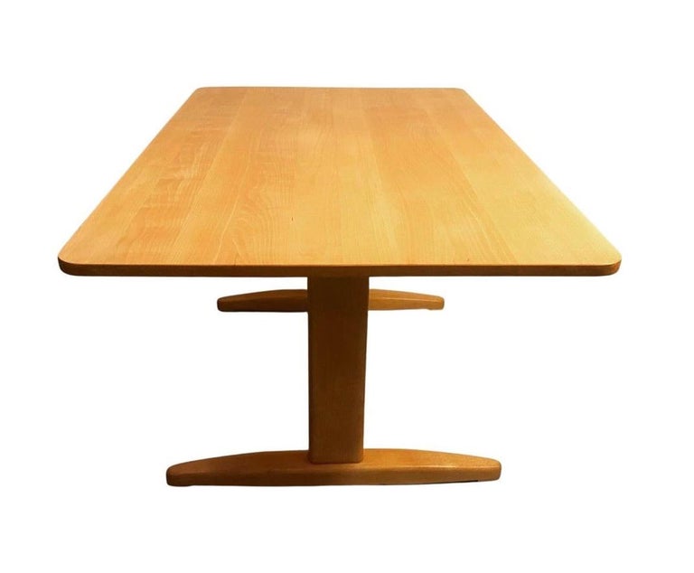 Børge Mogensen Dining Table in Solid Beech at 1stDibs