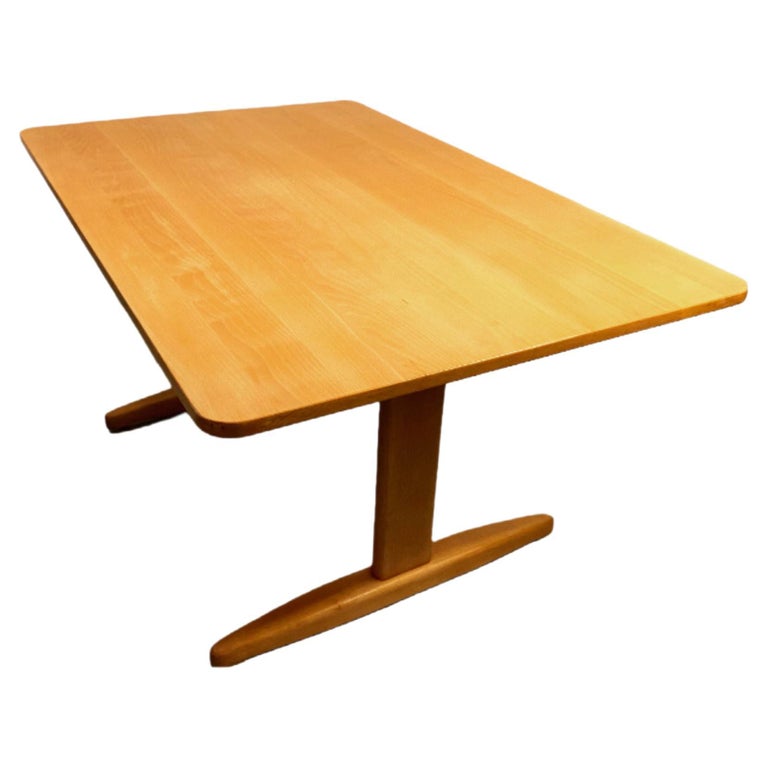 Børge Mogensen Dining Table in Solid Beech at 1stDibs
