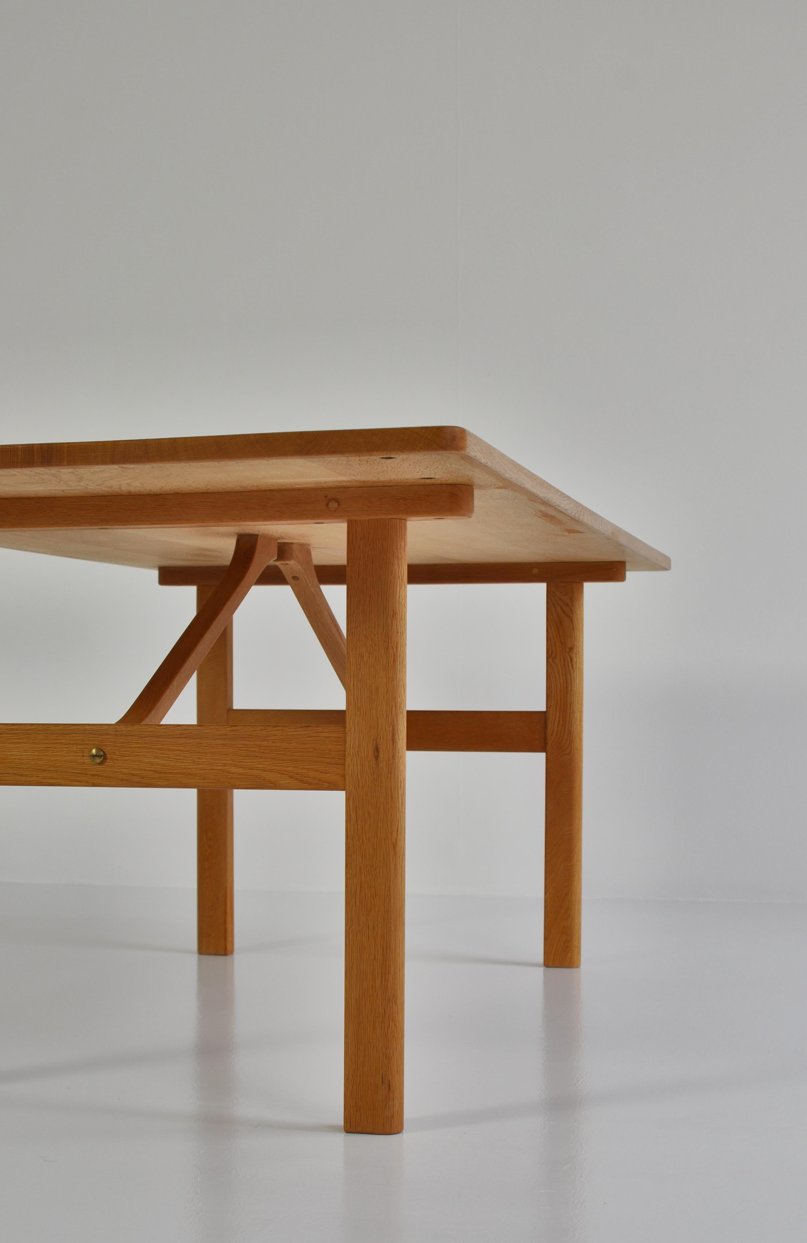 Børge Mogensen Dining Table "No. 284" Oak Fredericia Stolefabrik, 1960s ...