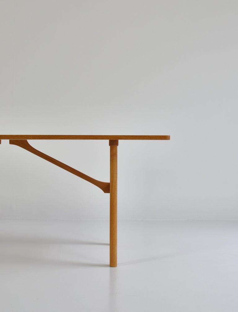 Børge Mogensen Dining Table "No. 284" Oak Fredericia Stolefabrik, 1960s ...