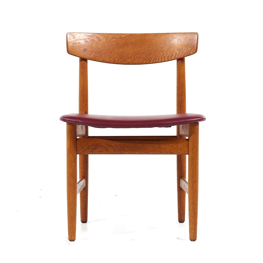 Børge Mogensen for Karl Andersson Model 543 MCM Teak Dining Chairs ...