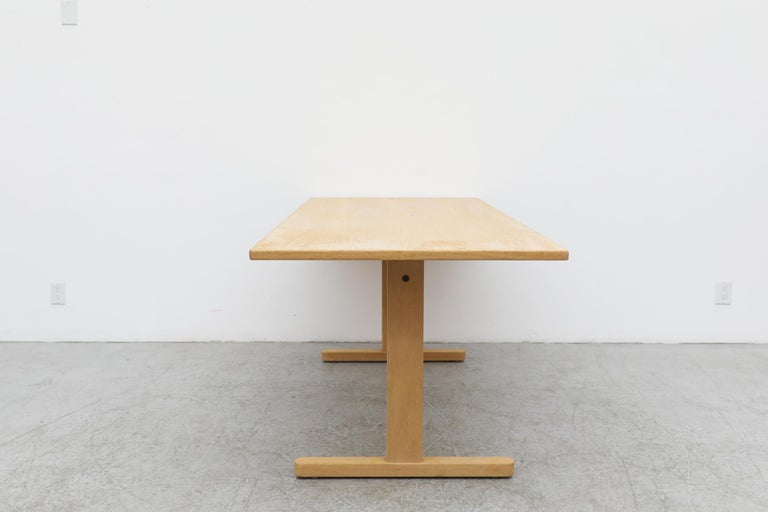 Børge Mogensen Solid Oak Dining Table For Sale at 1stDibs