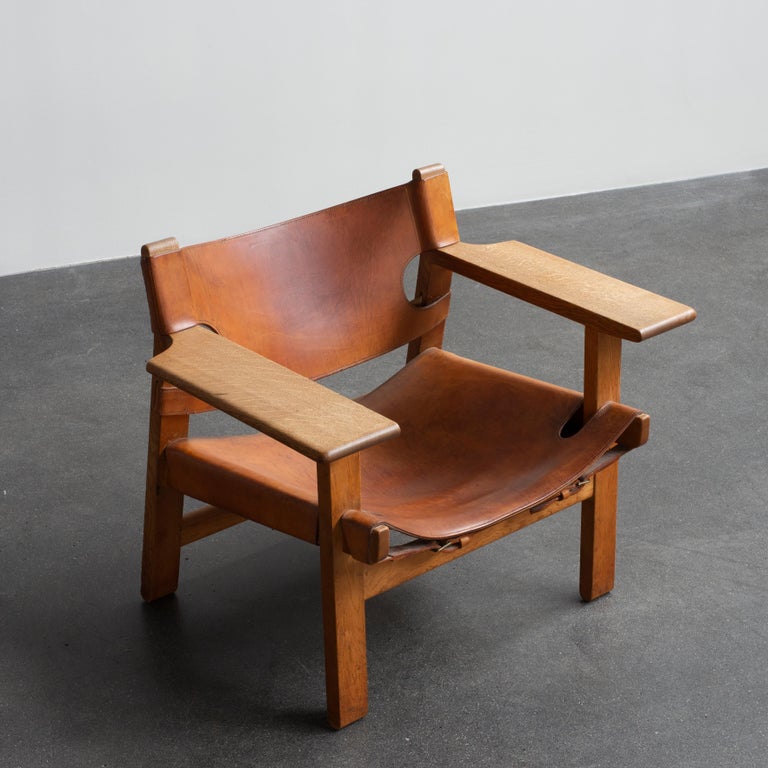 Børge Mogensen Spanish Chair for Fredericia Furniture For Sale at 1stDibs