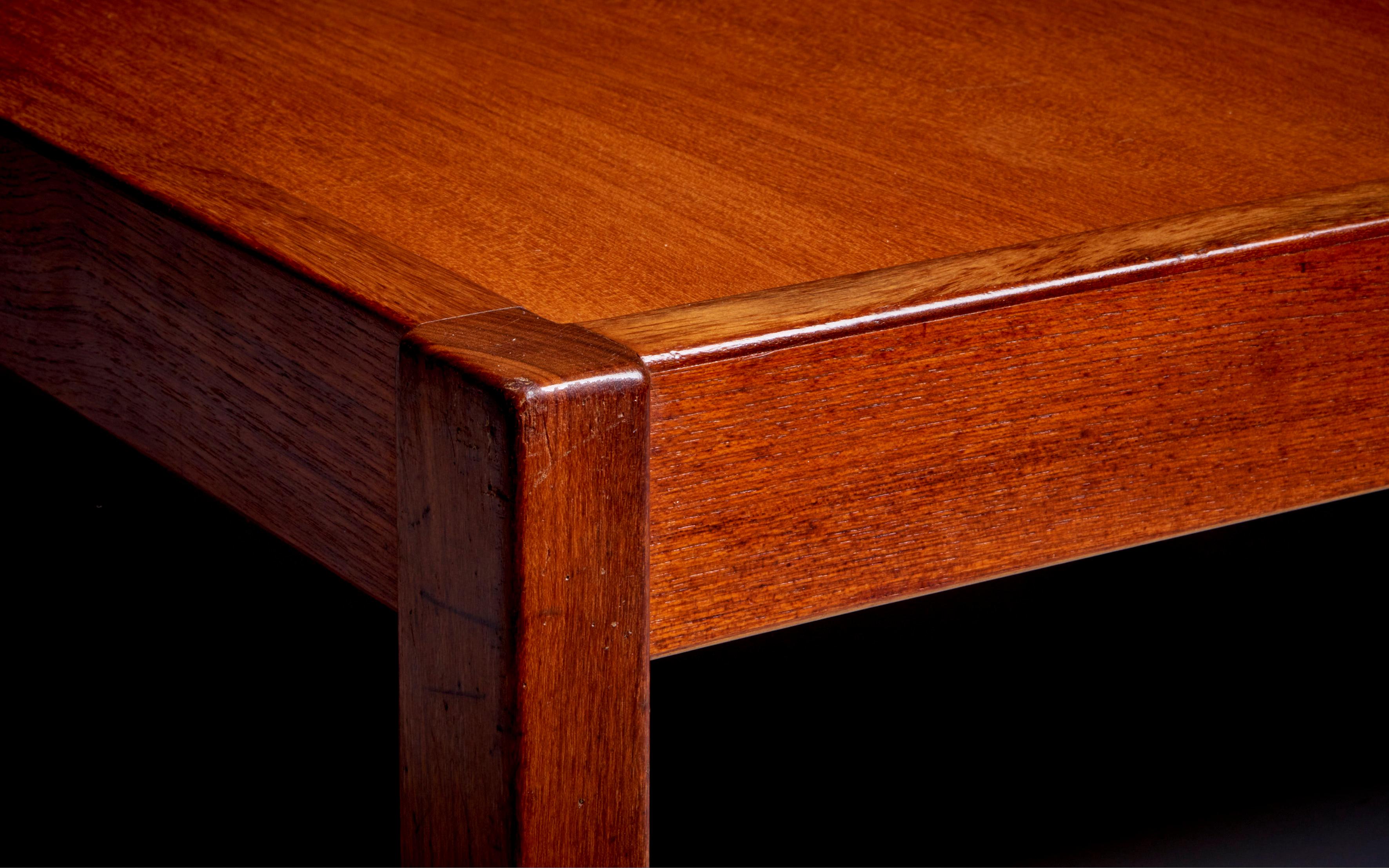 Børge Mogensen Teak Coffee Table, Denmark, 1960s For Sale at 1stDibs