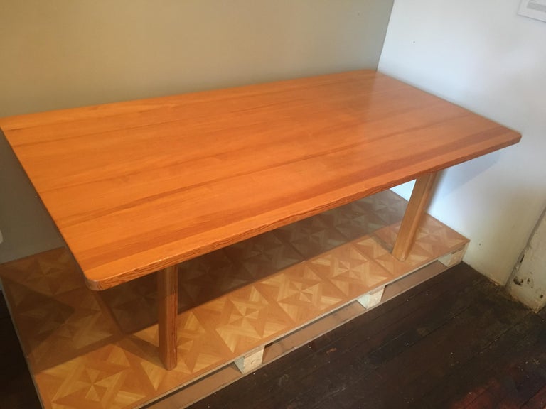 Børge Mogensen Vintage Pine Dining Table and 8 - Chairs / Frederica ...