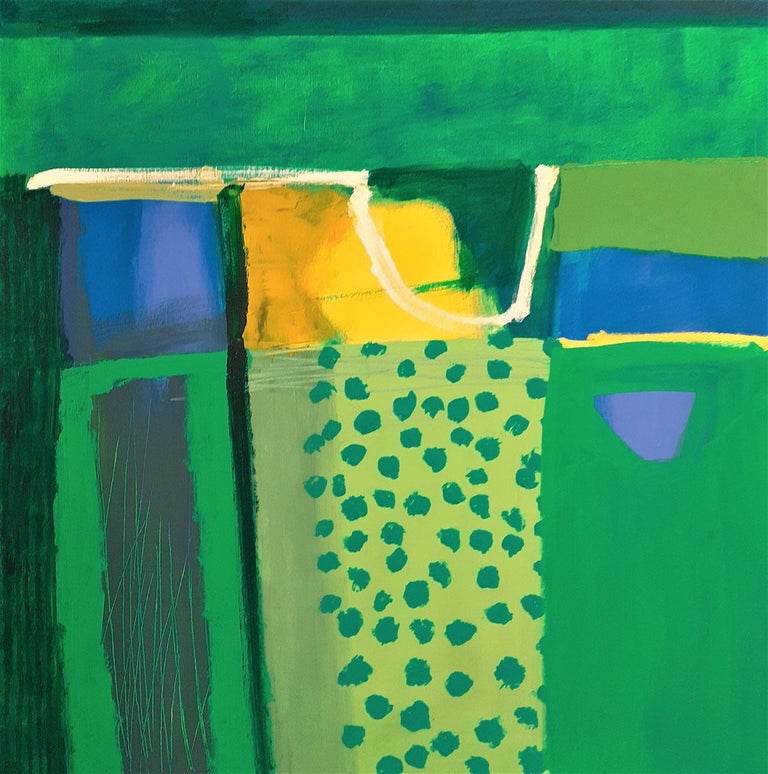 Brian Bartlett - Glebe - Bold Abstract Art: Acrylic on Canvas For Sale ...